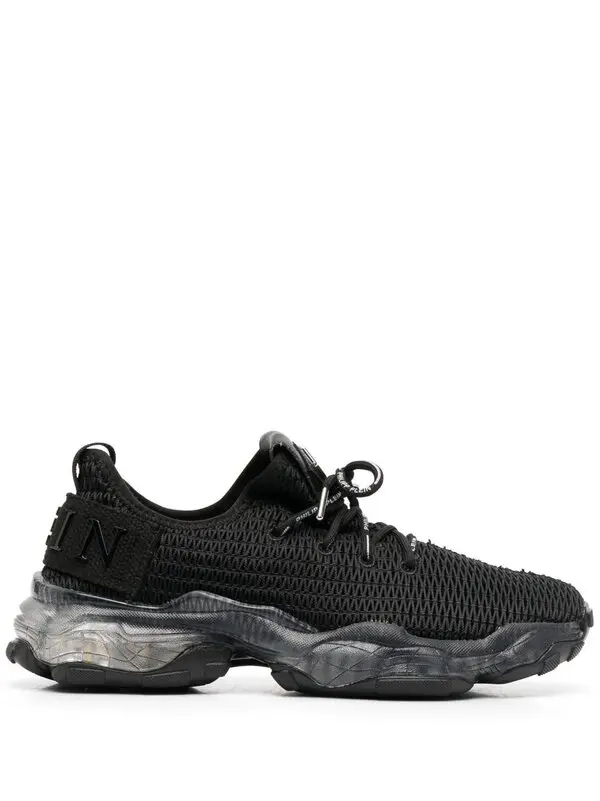 Philipp Plein Runner Hyper $hock Sneakers - Black