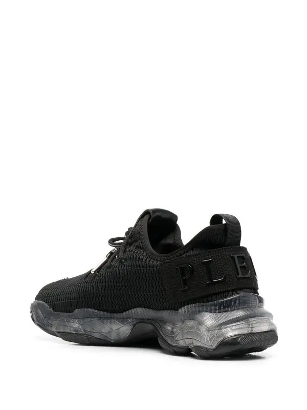 Philipp Plein Runner Hyper $hock Sneakers - Black