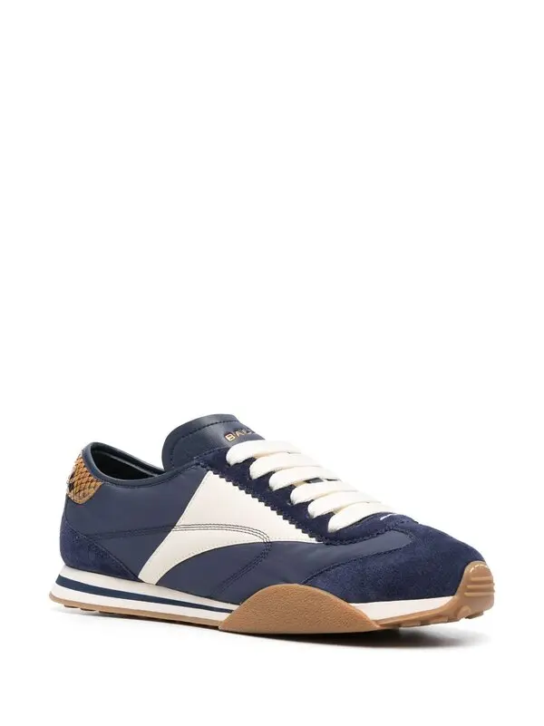 Bally Panelled Suede Sneakers