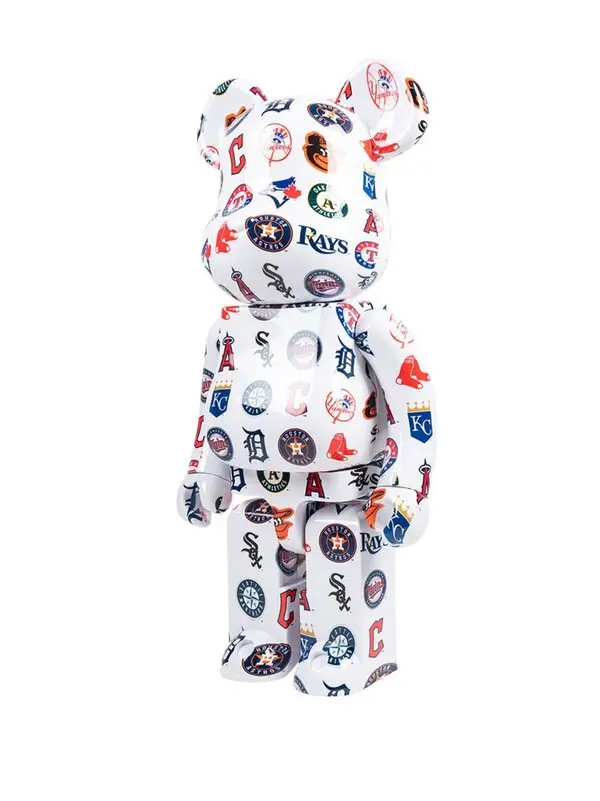 MEDICOM TOY X Mlb American League Be@rbrick 1000% Figure - White