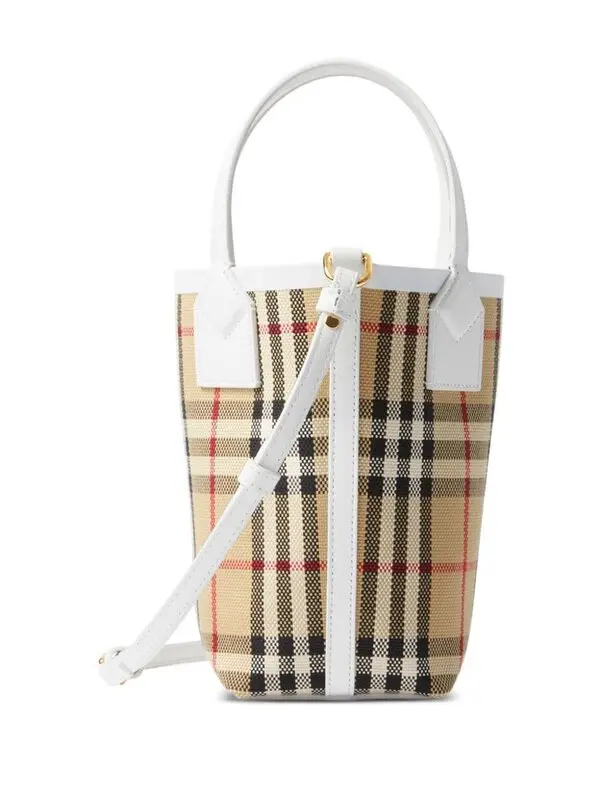 Burberry Mini Vintage Check Tote