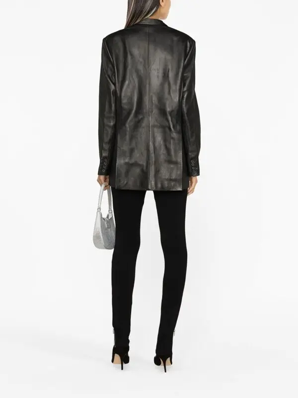 Magda Butrym Peak-lapels Sheepskin Blazer