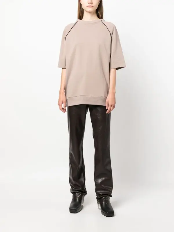 Alchemy Fashions Raglan-sleeve Cotton-blend T-shirt