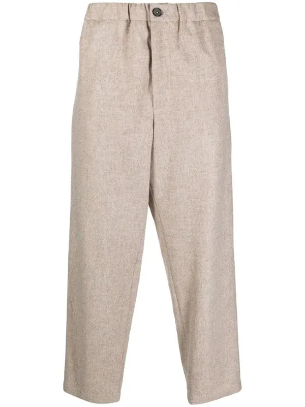 JIL SANDER Straight-leg Trousers - Neutrals