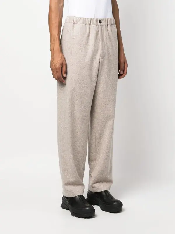 JIL SANDER Straight-leg Trousers - Neutrals