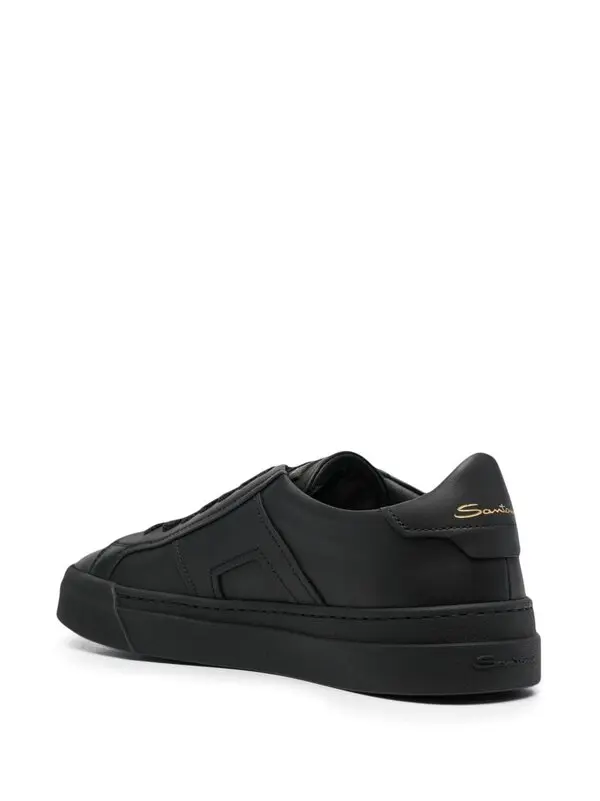 Santoni Leather Low-top Sneakers