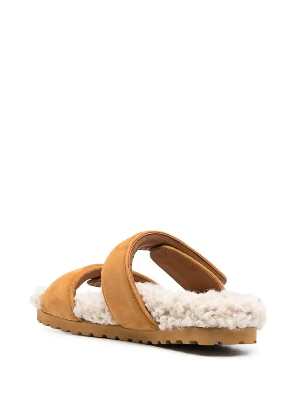 GIABORGHINI Alvine Ugh Faux-shearling Slides