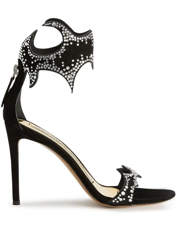 Alexandre Vauthier Betsy 105mm Crystal-embellished Sandals