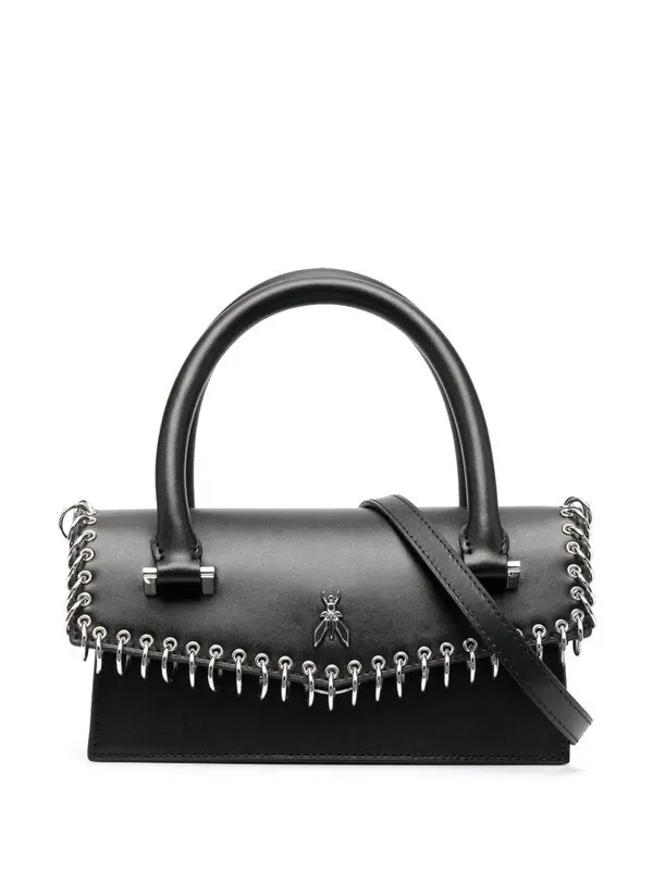 Patrizia Pepe Eyelet-embellished Shoulder Bag