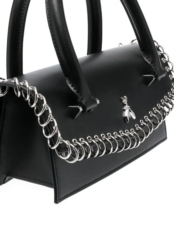 Patrizia Pepe Eyelet-embellished Shoulder Bag