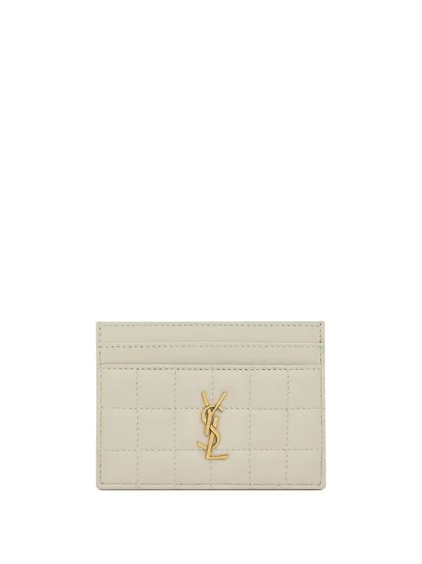 Saint Laurent Cassandre Quilted Card Holder
