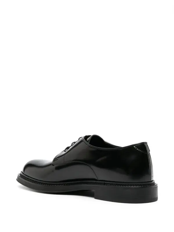 Emporio Armani Panelled Lace-up Derby Shoes