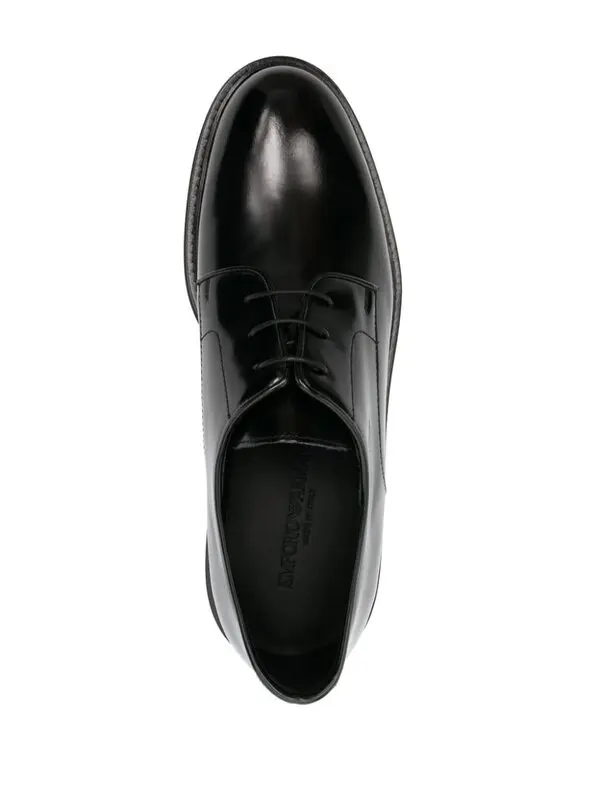 Emporio Armani Panelled Lace-up Derby Shoes