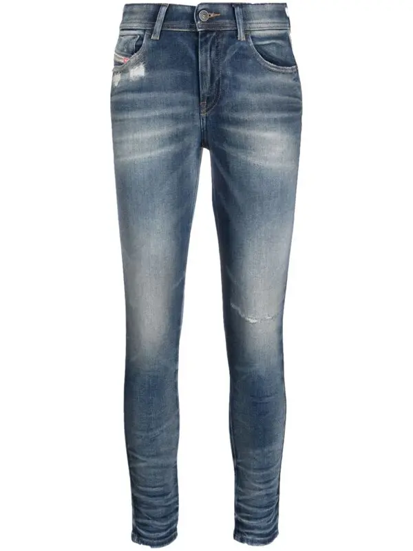 DIESEL® 2017 Slandy Skinny Jeans - Blue