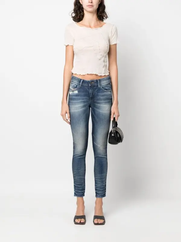 DIESEL® 2017 Slandy Skinny Jeans - Blue