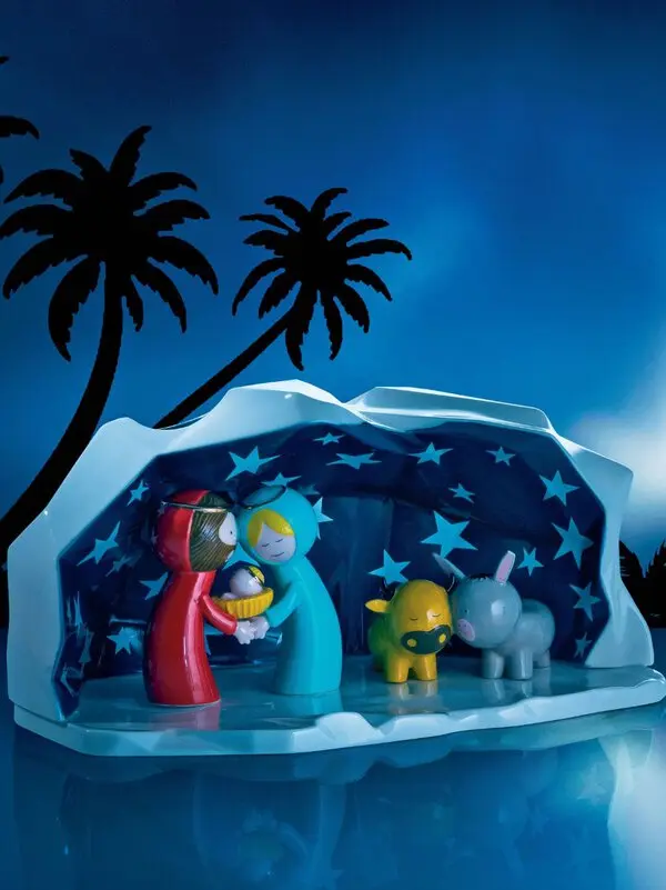 ALESSI Happy Eternity Baby Nativity Scene