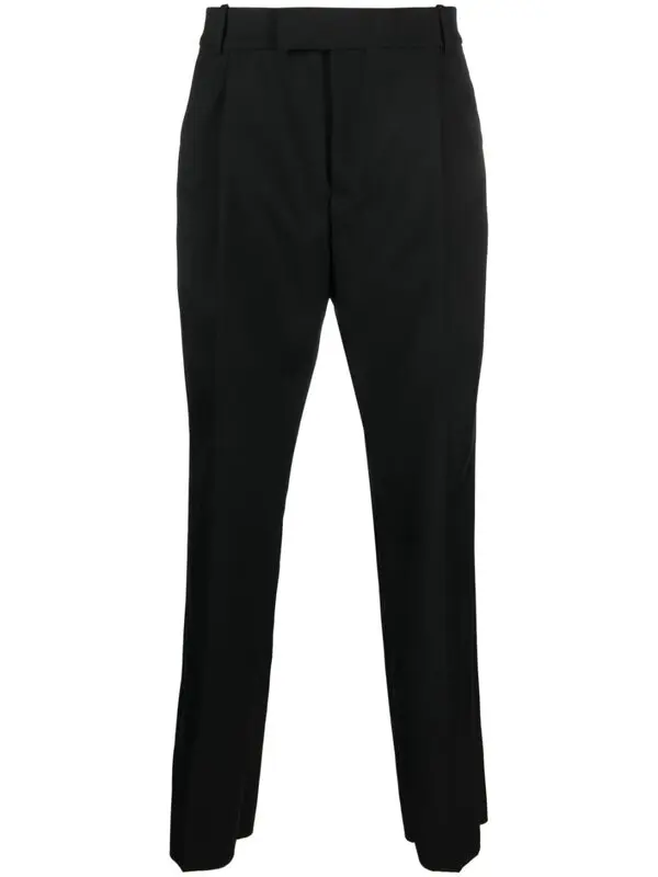 Alexander McQueen Straight-leg Wool Trousers