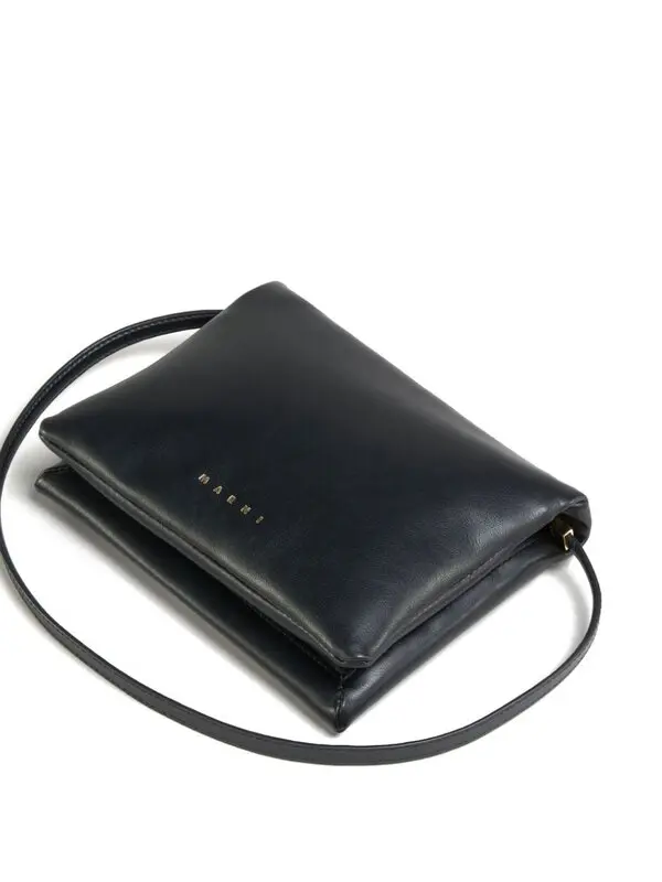 Marni Prisma Leather Clutch