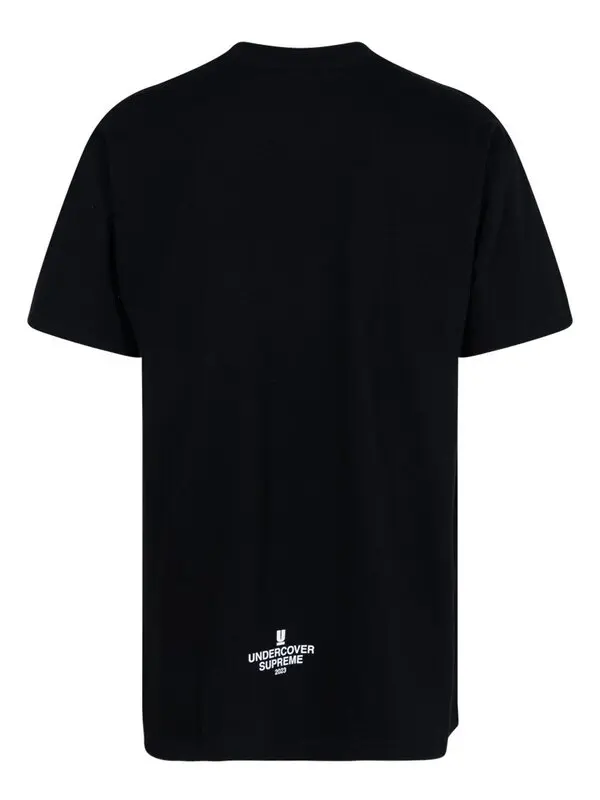 トップス Supreme Undercover Face Tee Black Supreme X Undercover Face T-shirt - Black | Editorialist
