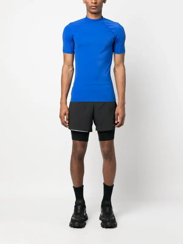 Balmain Logo-print High-neck T-shirt