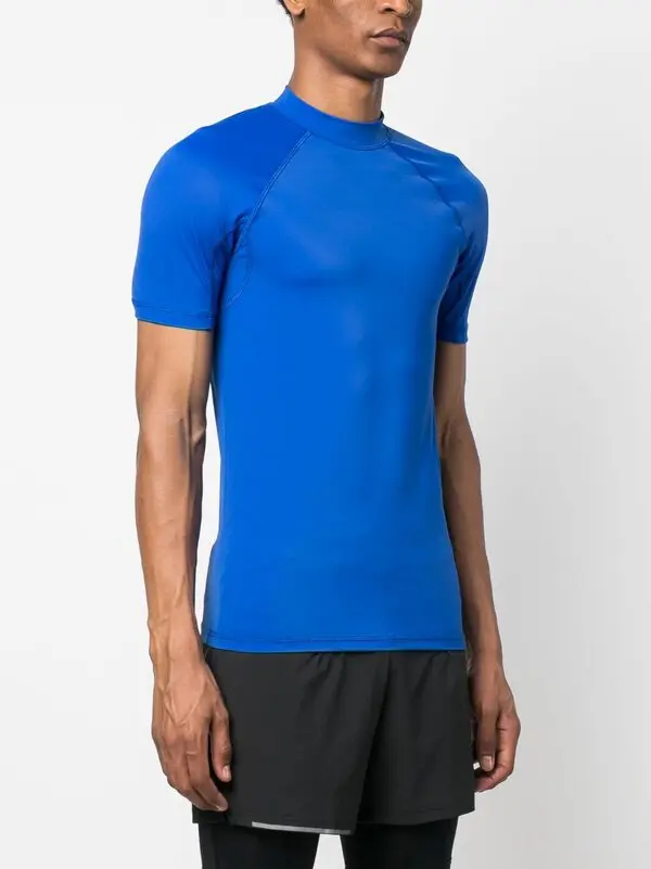 Balmain Logo-print High-neck T-shirt