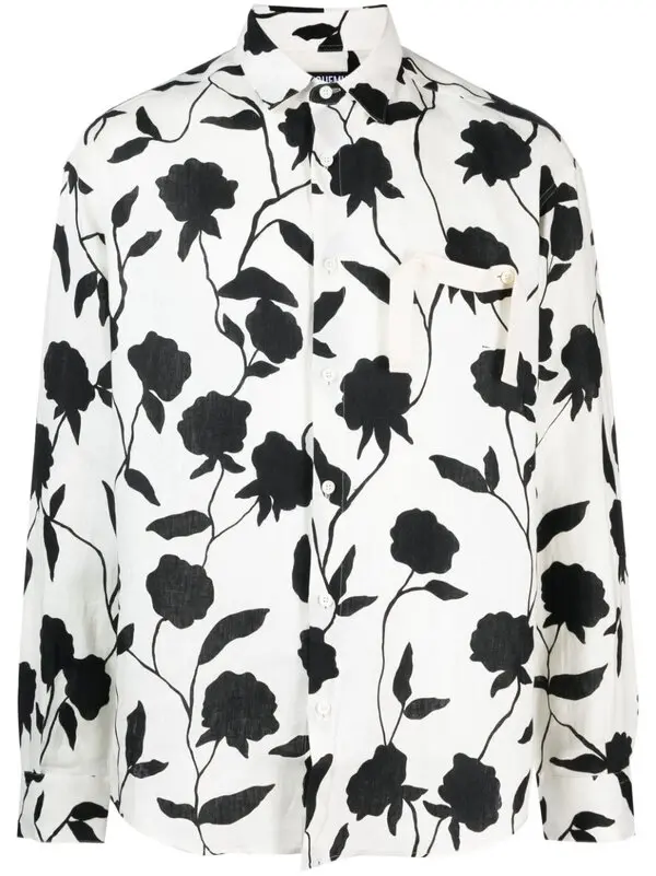 Jacquemus La Chemise Simon Linen Shirt