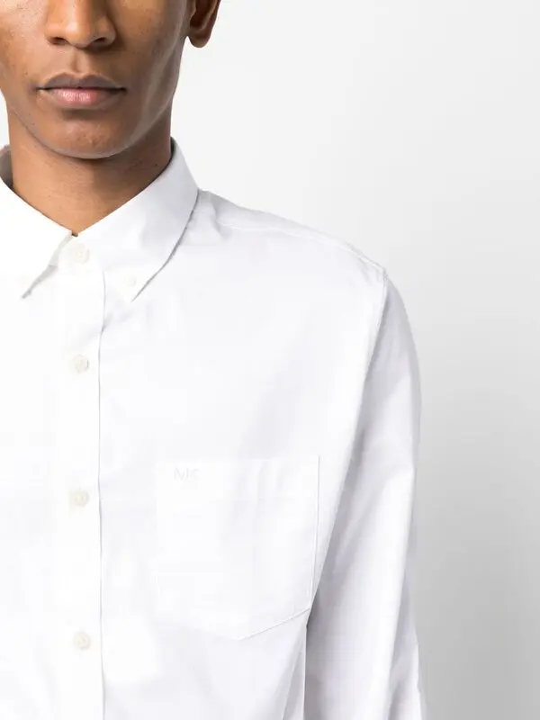 Michael Kors Button-down Collar Cotton Shirt