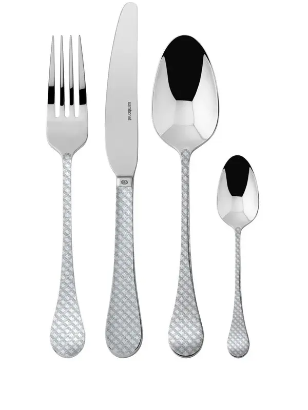 SAMBONET Taormina Stainless-steel Cutlery - Silver