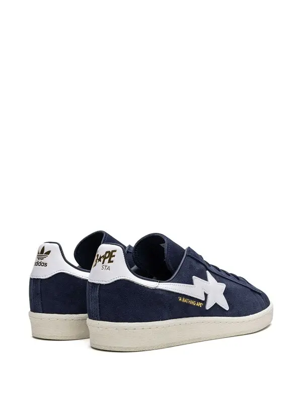 Adidas X Bape Campus 80 Sneakers - Blue