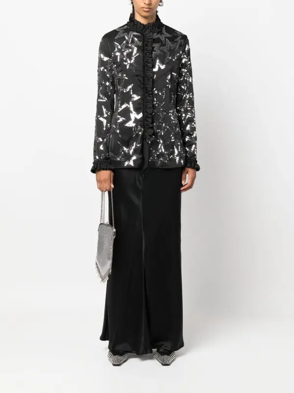 Rabanne Sequin-embellished Star Shirt