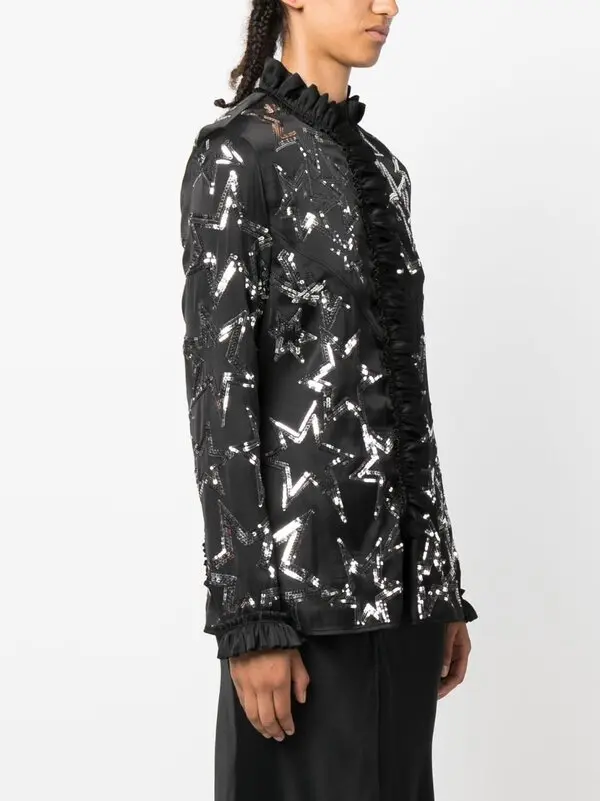 Rabanne Sequin-embellished Star Shirt