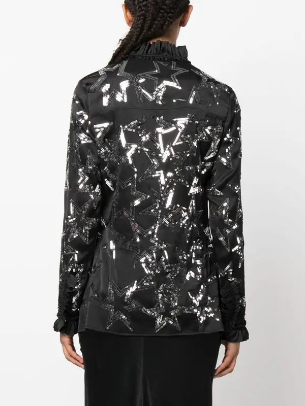 Rabanne Sequin-embellished Star Shirt
