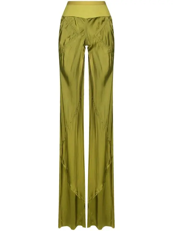 Rick Owens Panelled Flared Trousers