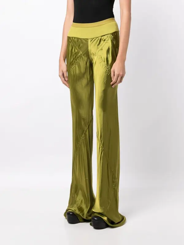 Rick Owens Panelled Flared Trousers