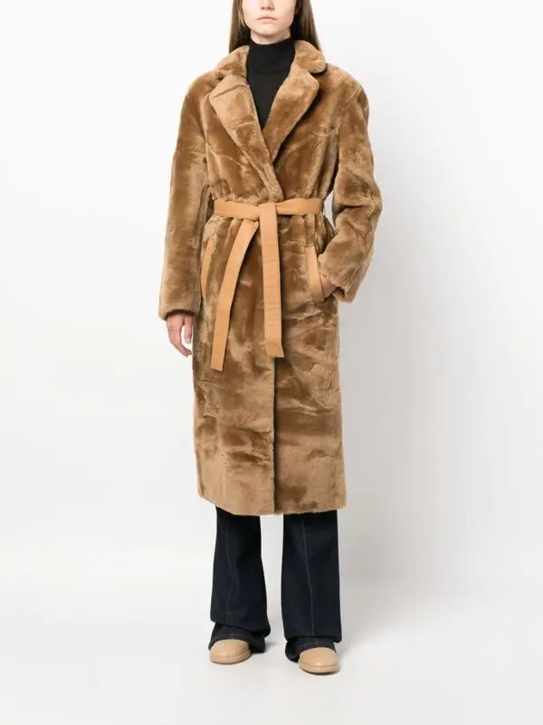 BLANCHA Reversible Shearling Coat