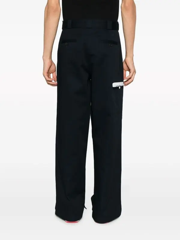 Palm Angels Sartorial-tape Straight-leg Trousers