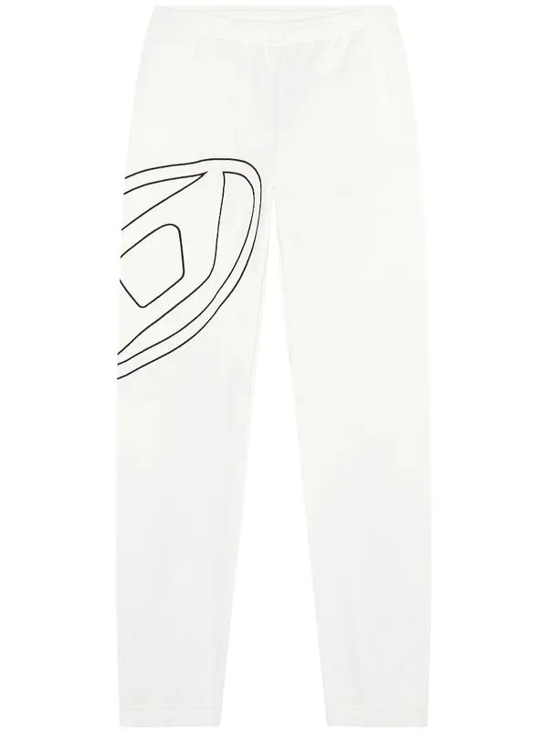 DIESEL® P-marky-megoval-d Cotton Track Pants - White