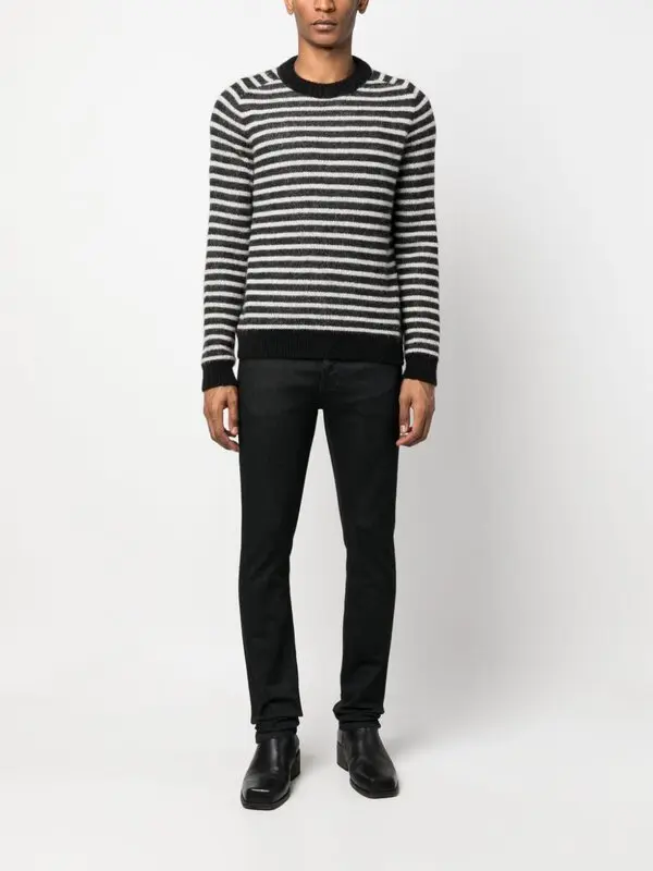 BILLIONAIRE Low-rise Straight-leg Jeans - Blue