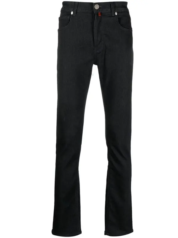 BILLIONAIRE Mid-rise Straight-leg Jeans - Blue
