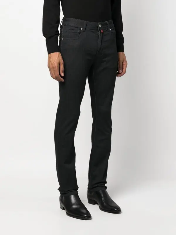 BILLIONAIRE Mid-rise Straight-leg Jeans - Blue