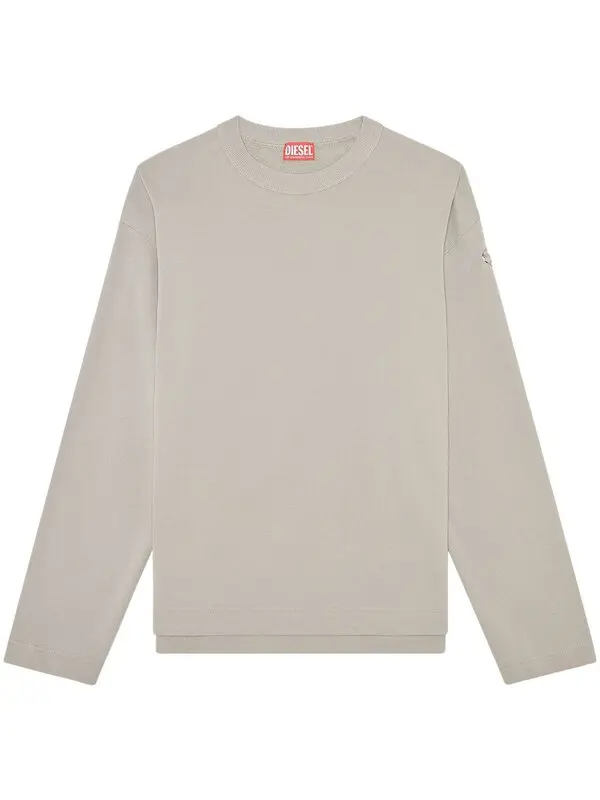 DIESEL® S-macsis-od Cotton Sweatshirt