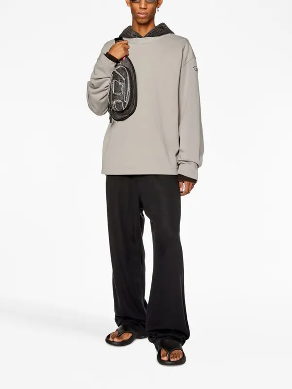 DIESEL® S-macsis-od Cotton Sweatshirt