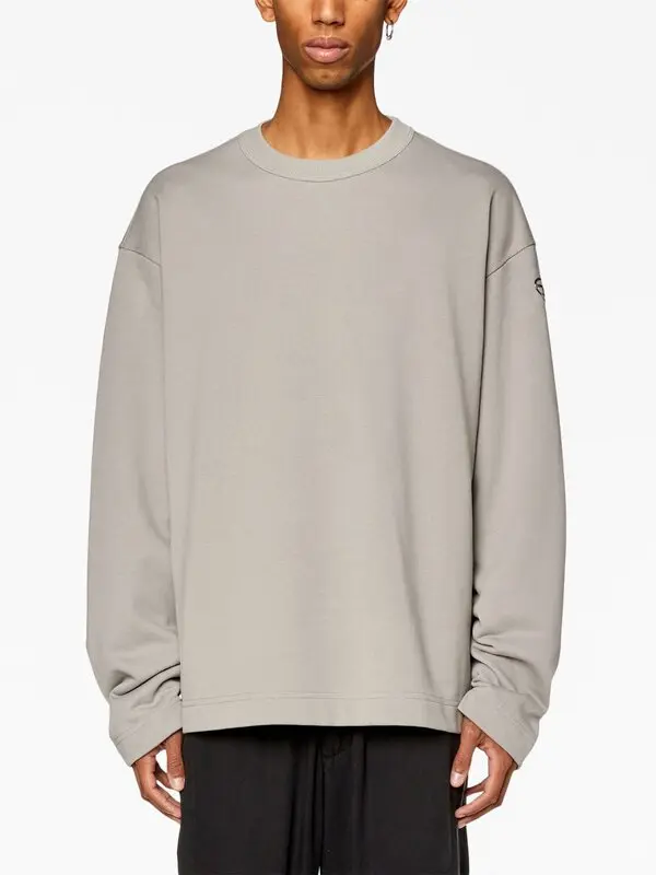 DIESEL® S-macsis-od Cotton Sweatshirt