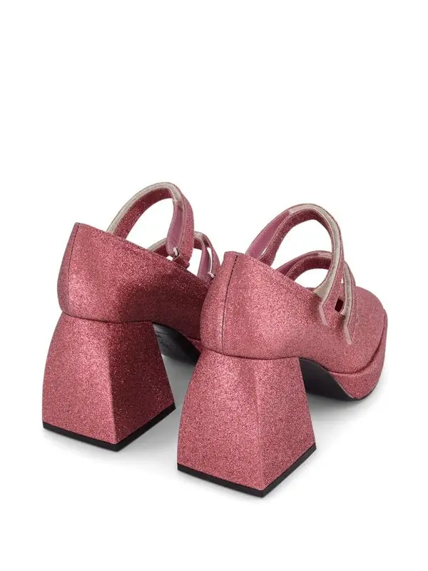 NODALETO Bulla Babies 90mm Glitter Pumps