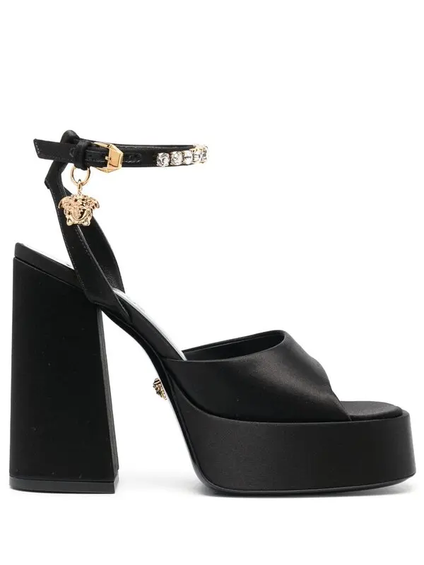 Versace Medusa Aevitas 110mm Satin Pumps