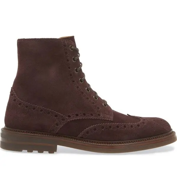 Brunello Cucinelli Wingtip Derby Boot
