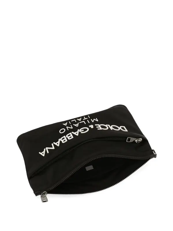 Dolce & Gabbana Logo-print Zipped Wallet