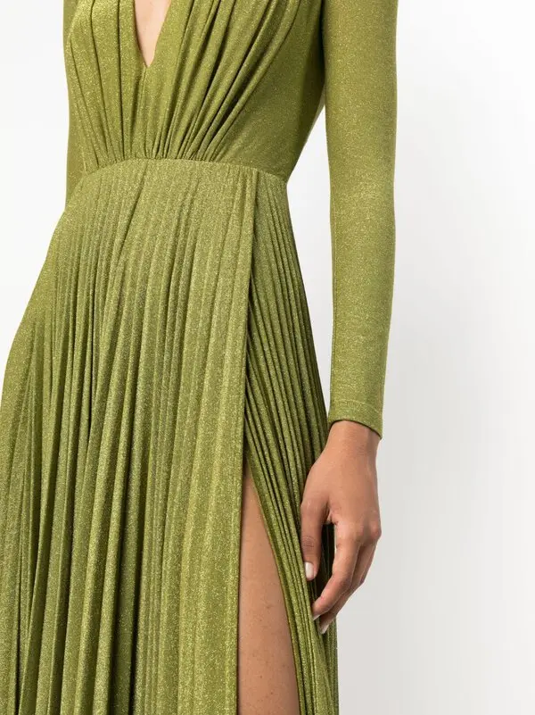 casual long maxi dress for women MO&Co. Women's Comfy Long Sleeves Casual A-line Black Maxi Dress Black Size S main image 0