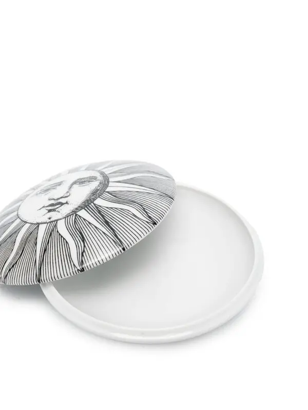 FORNASETTI Graphic-print Ceramic Trinket Dish