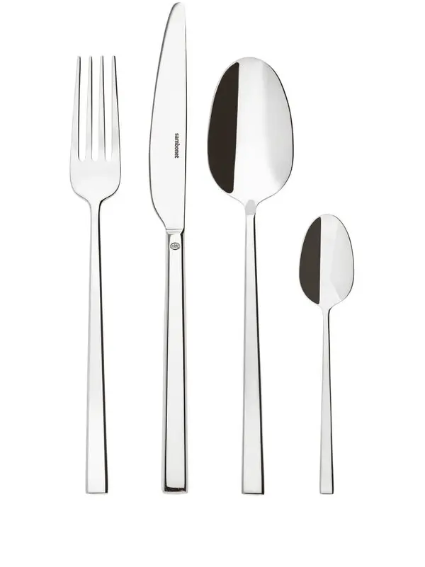 SAMBONET Rock Stainless-steel Cutlery - Silver